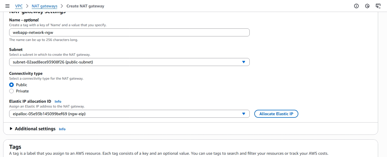 3-Tier Web Application on AWS