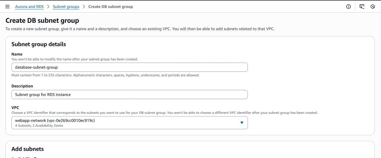 3-Tier Web Application on AWS