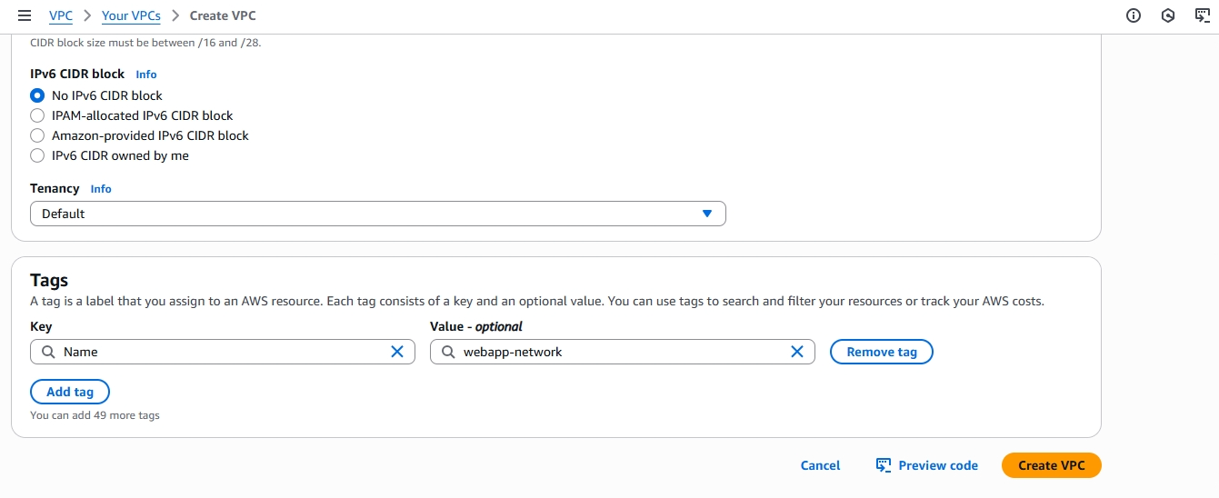 3-Tier Web Application on AWS